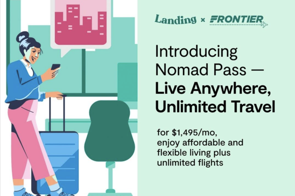 Landing Partners with Frontier: Introducing Nomad Pass